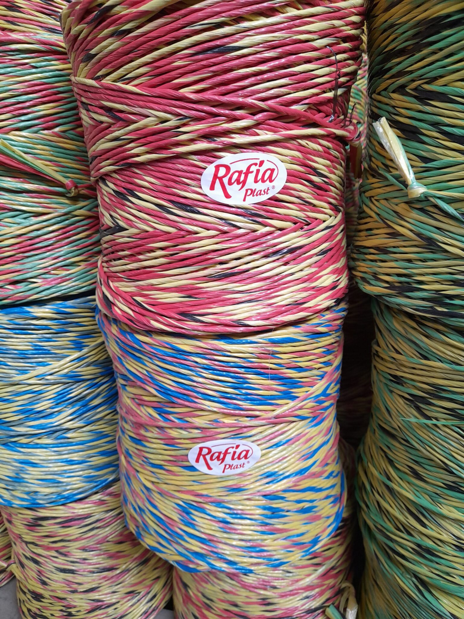 Rafia torcida matizado – Rafia Plast